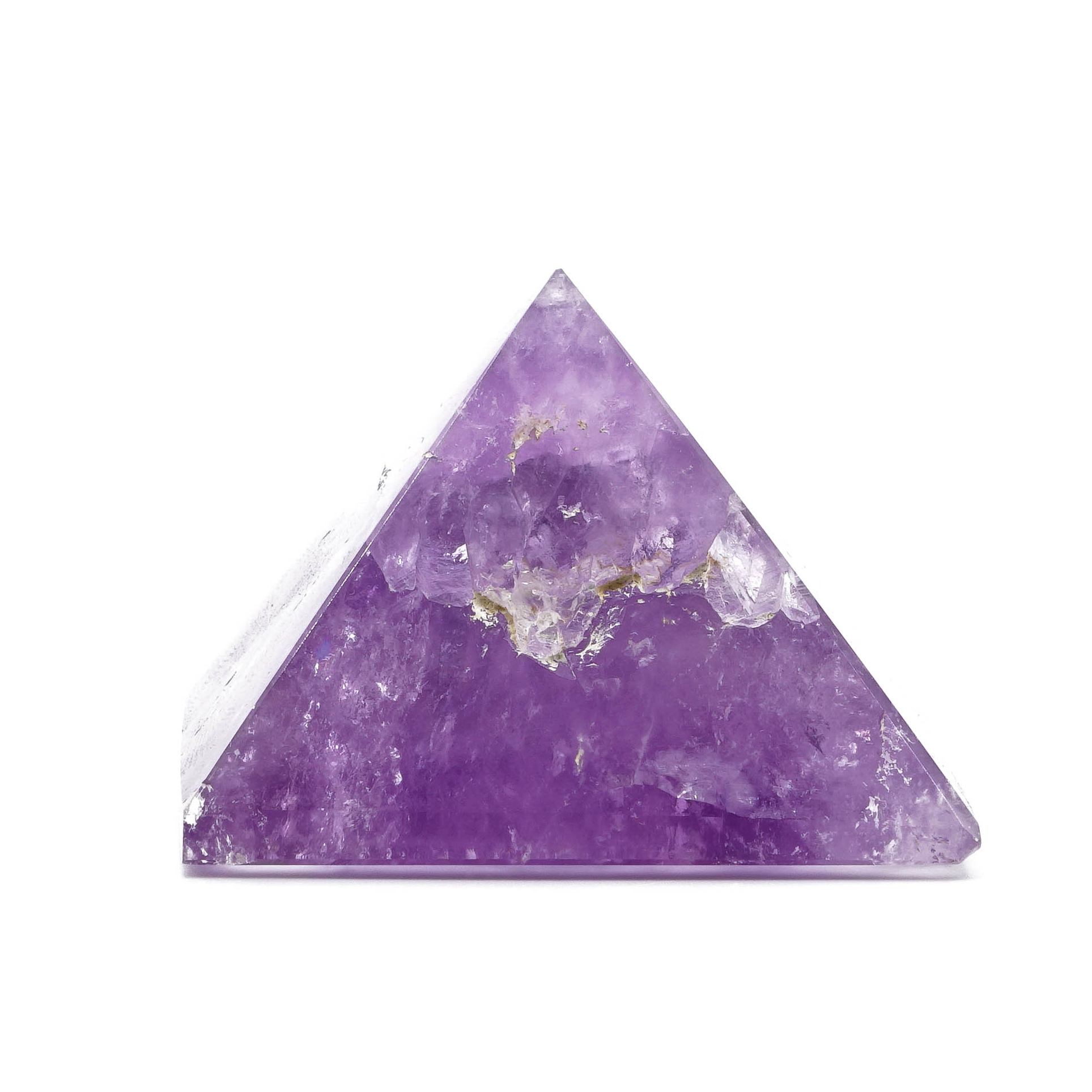 gemZworldAmethyst Pyramid from Brazil - Vibrational Energy
